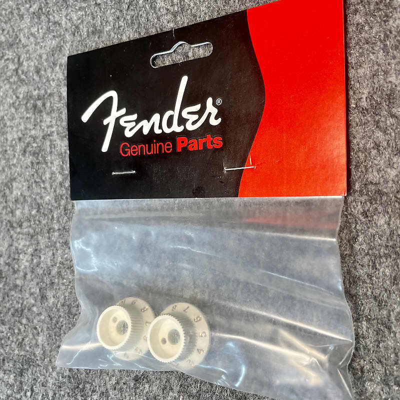 Fender Stratocaster S1 Knobs - Parchment | Reverb