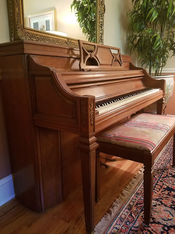 Steinway & Sons Upright Model 40 Console Piano | Reverb