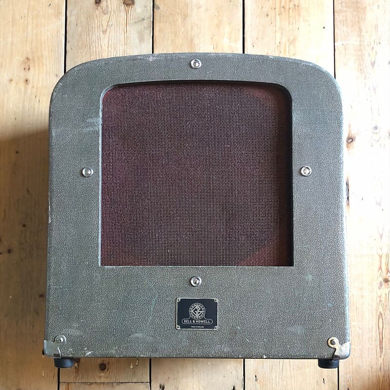 Bell & Howell Filmosound 1x12 guitar cabinet loaded | Reverb Australia