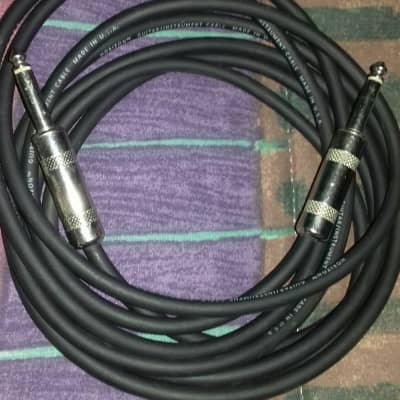 Reverb 10-foot 1/4" Guitar Cable Black | Reverb