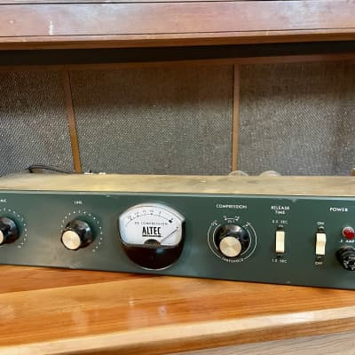 Vintage Altec 1591a Preamp Compressor Combo | Reverb