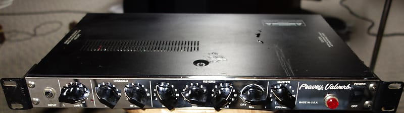 Peavey Valverb Tube Reverb/Tremolo Rack Mount Unit. 1990's | Reverb