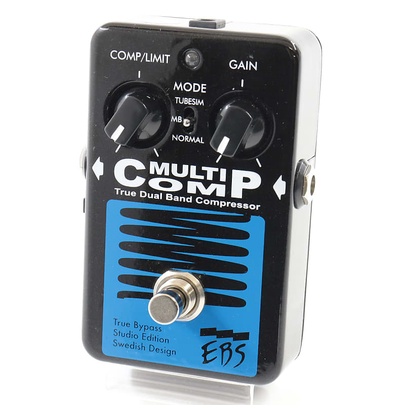 EBS MULTICOMP BlueLabel Bass Compressor Limiter [SN 15163662] | Reverb