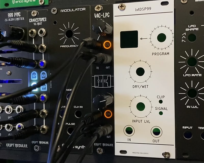 Krypt Modular | VAC-LPG - 4HP Passive Dual Vactrol Low Pass | Reverb