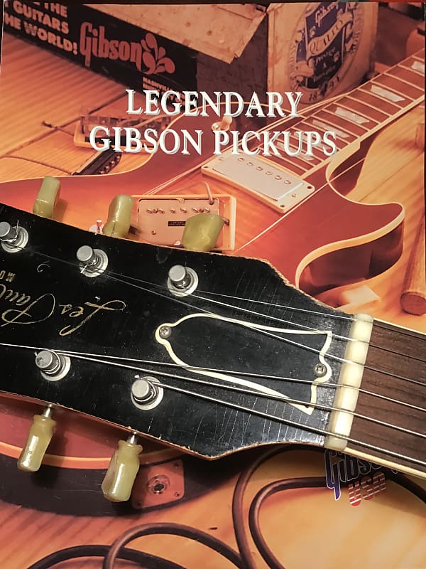Gibson Legendary Pickups Original Dealer Catalog | Reverb Canada