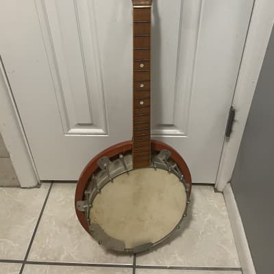 antique Unbranded 4 string tenor banjo 1930s | Reverb