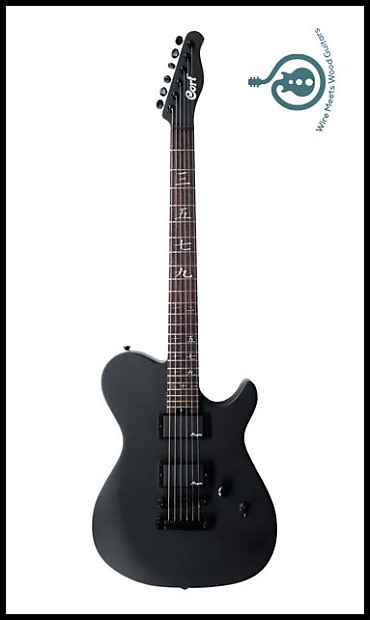 Cort Manson Designed MS M-Jet, Matte Black, Manson | Reverb