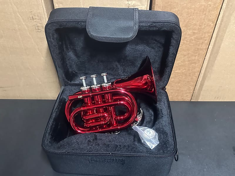 John Packer JP159R Key of Bb Pocket Trumpet w/Protective | Reverb