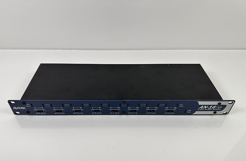 Aviom AN-16/o V.4 16-Channel Analog Output Module | Reverb UK