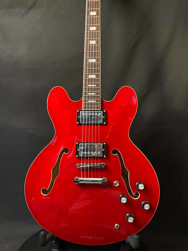 Cherry Gibson Es 335 Custom Replica | Reverb