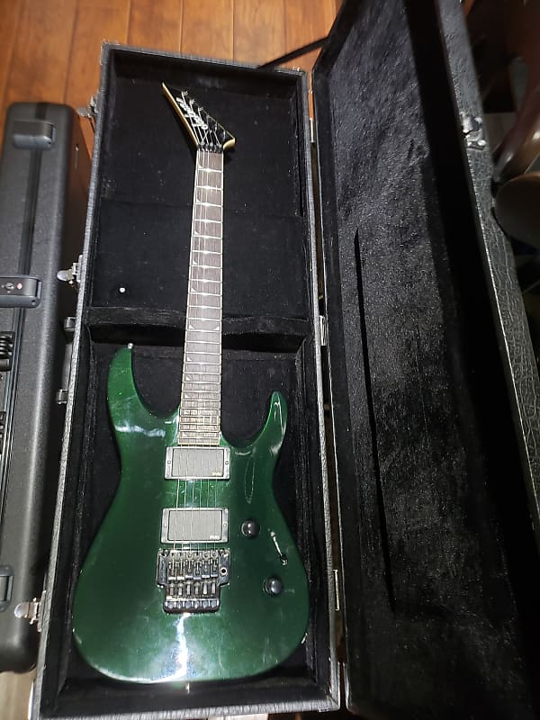 Jackson Dkmg 2006 w/ EMG Pickups Made in Japan Forest Green | Reverb