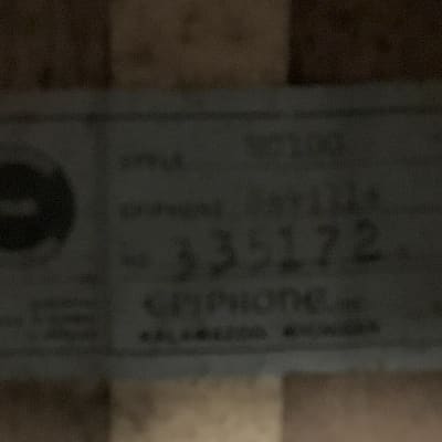 1965 Epiphone EC100 Seville -Acoustic/Electric | Reverb