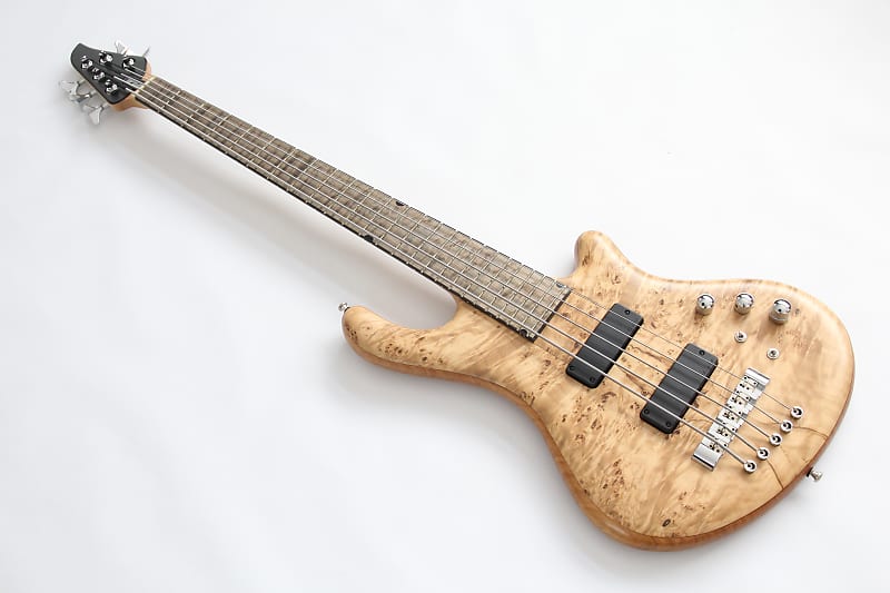 Zeal Guitars Hydra Lowrider 5 string Bass 2018 Natural satin | Reverb