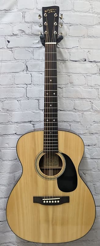 Recording King Solid 000 Aged Adirondack Spruce Top Guitar | Reverb