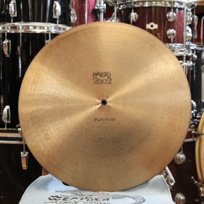 1980 Paiste 18" 2002 "Black Label" Concert Cymbals | Reverb