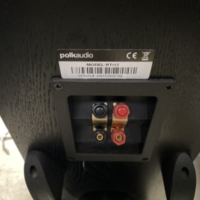 Polk audio tower speakers Rti12 2008 Black | Reverb