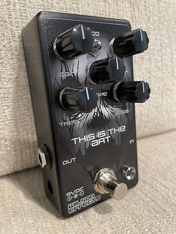 Wilson Effects This is the Art Distortion Pedal | Reverb