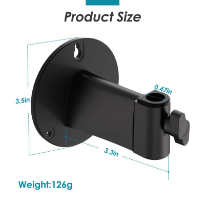 Wall Mount Boom Arm - Wall Mount Microphone Holder For Stand, | Reverb