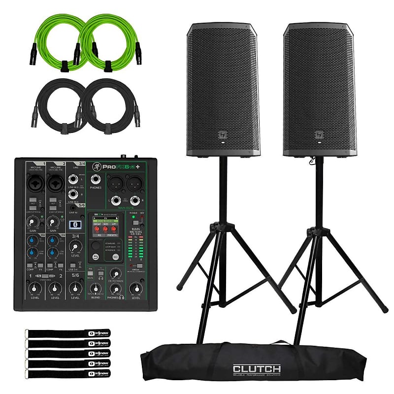 Electro-Voice ZLX-12BT 12" Powered Active DJ PA Speakers, | Reverb