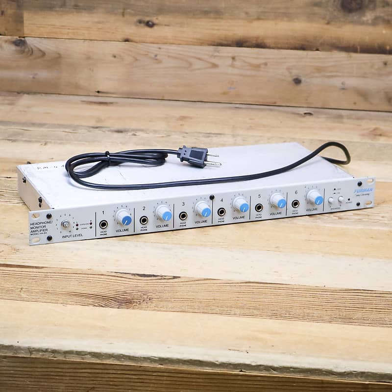As Is Furman HA-6A (HA6A) Headphone Monitor Amplifier Live | Reverb