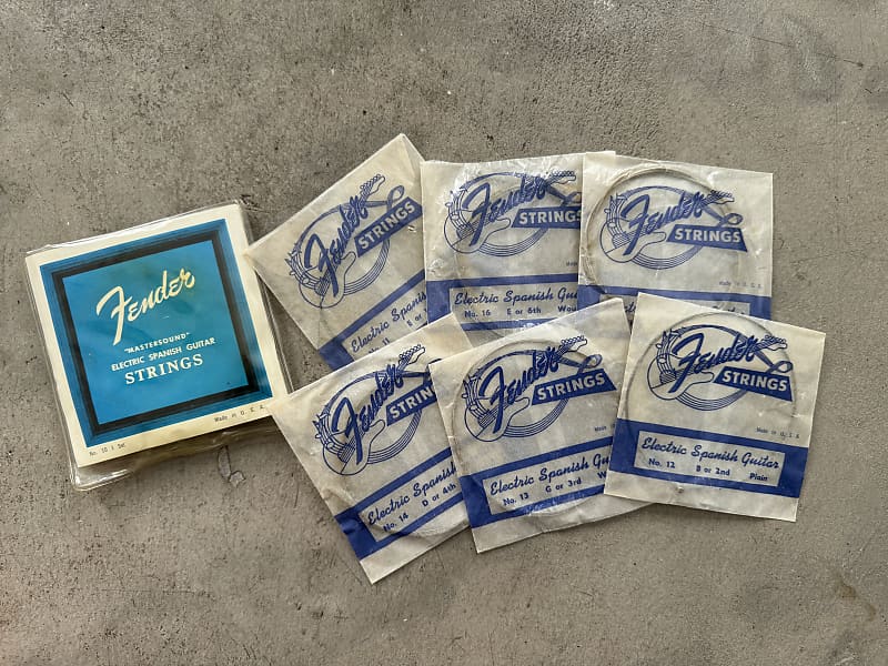 1950s Fender String Pack Case Candy | Reverb