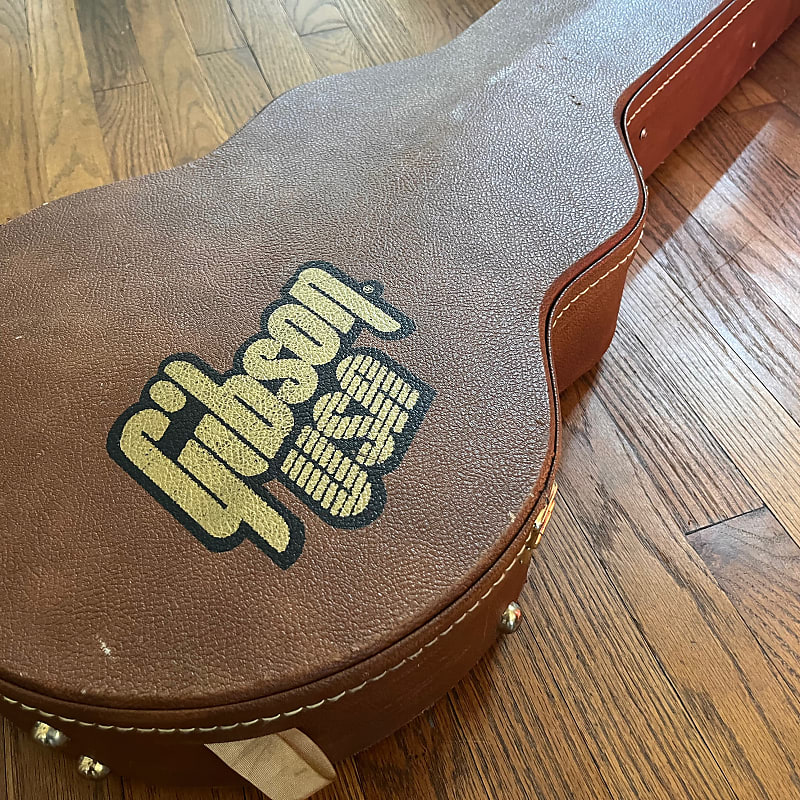 nice 90s Gibson USA brown Les Paul Case (made in Canada) w/ | Reverb