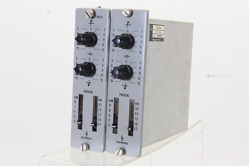 Siemens Sitral W295 EQ Module Stereo Set (No.2) | Reverb