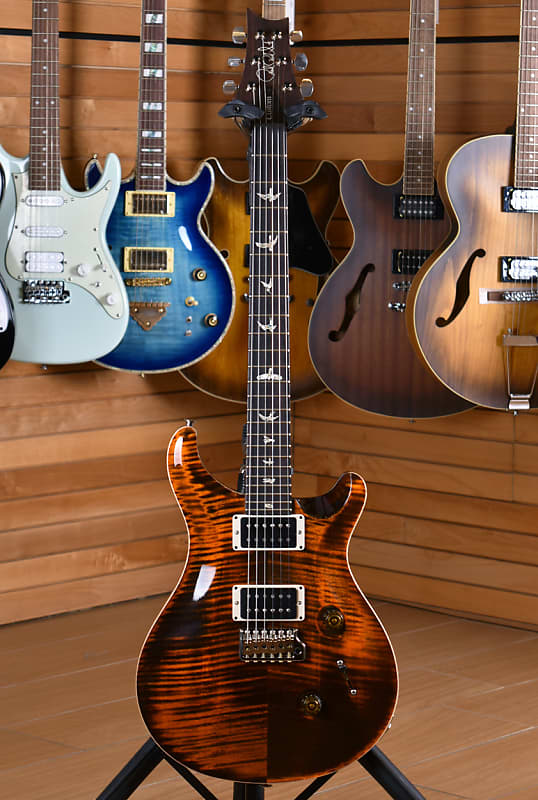 PRS Paul Reed Smith Custom 24 Orange Tiger | Reverb