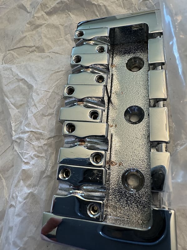 Spector Legend 5 bridge and tuning pegs. | Reverb