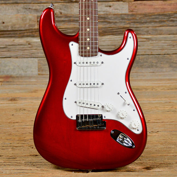 Fender Custom Shop Stratocaster Transparent Red 2006 (s938) | Reverb