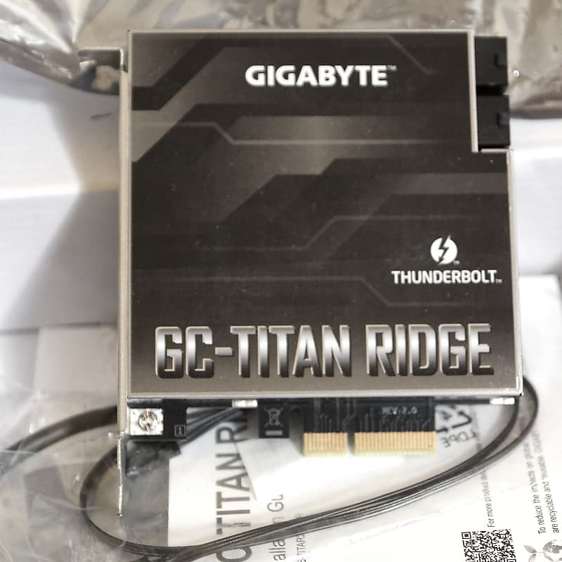 Gigabyte Titan Ridge TitanRidge Thunderbolt 3 Mac Pro 4,1 | Reverb
