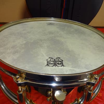 Gretsch 4160G 24K GOLD PLATED SNARE DRUM 1969 - Spun Brass | Reverb
