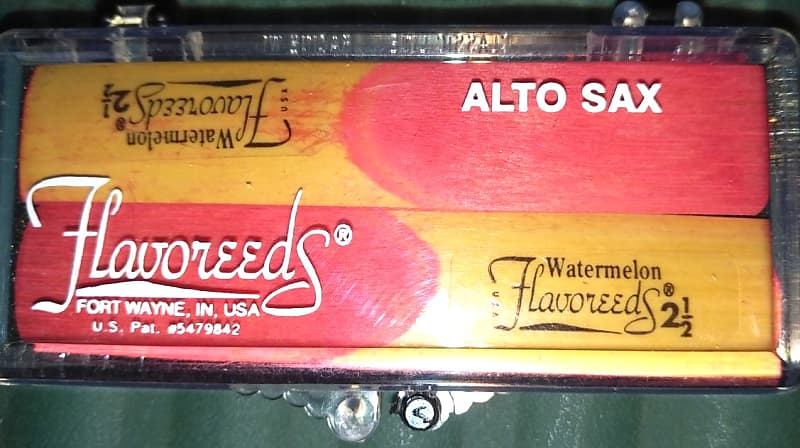 Flavoreeds Alto Sax Watermelon 2 1/2 2000s - wood | Reverb UK