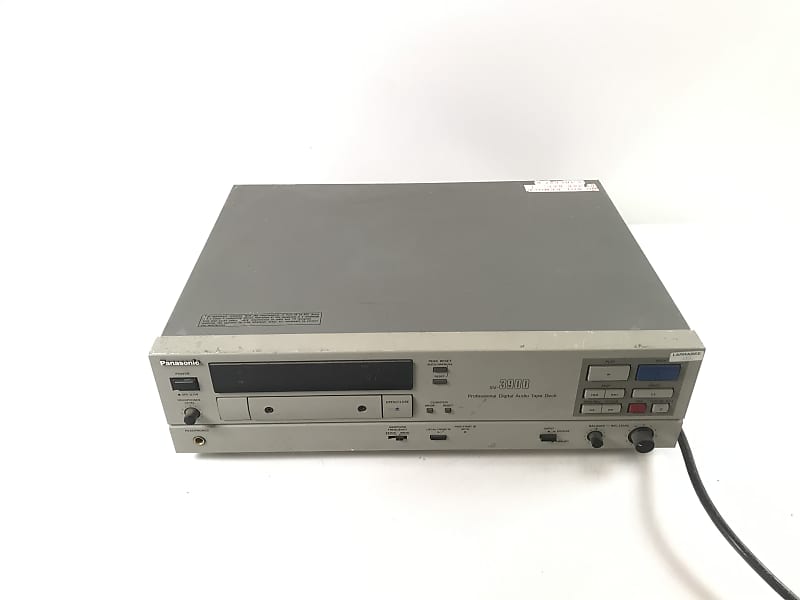 Panasonic SV-3900 Professional Digital Audio Tape Deck | Reverb UK