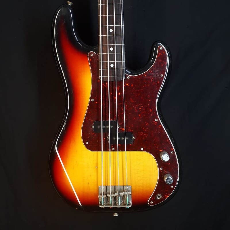 Greco Fretless Precision Bass Japan 1980 - Sunburst | Reverb