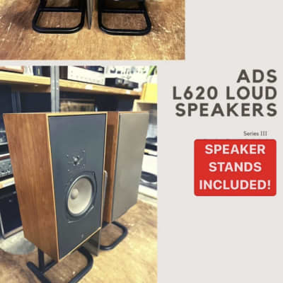 ADS L620 III Audiophile Speakers + Stands (Matching Pair/3rd | Reverb