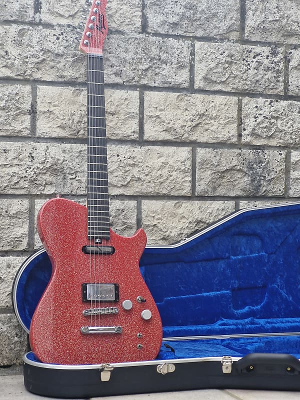 Manson MB-1 2020 - Red Sparkle | Reverb