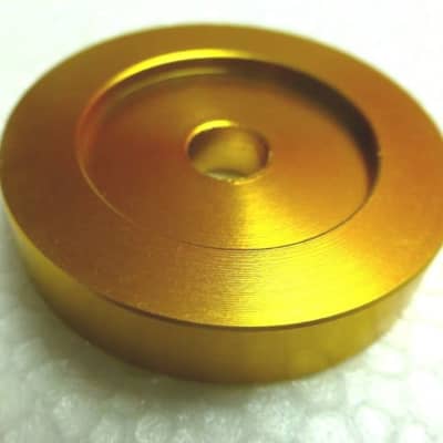 Technics SL 1200 Gold Color 45 RPM Record Turntable Adapter | Reverb