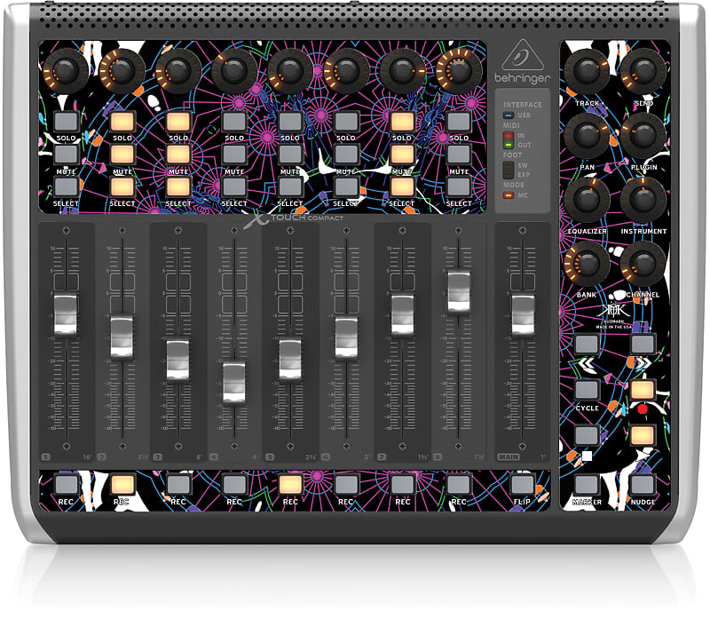 Midi Control Surface Skin Overlay Behringer X-Control | Reverb UK