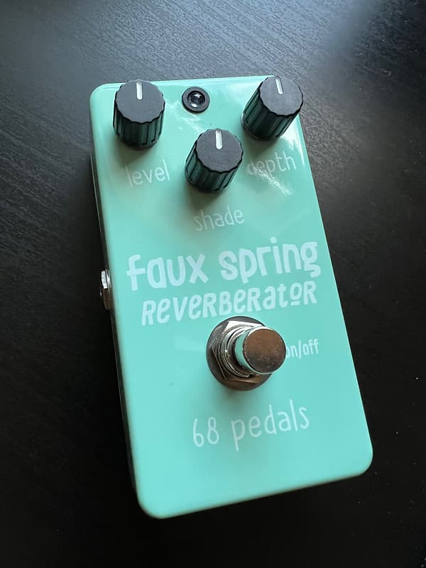 68 Pedals Faux Spring Reverb Pedal 2022 | Reverb