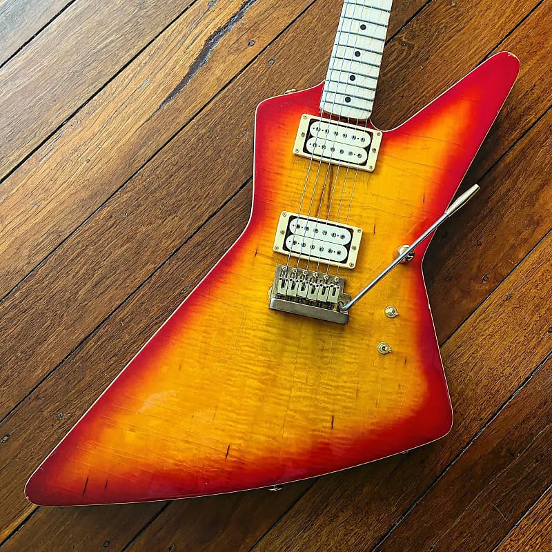 DiMarzio Charvel Explorer 1979 / 1980 - Cherryburst | Reverb Canada