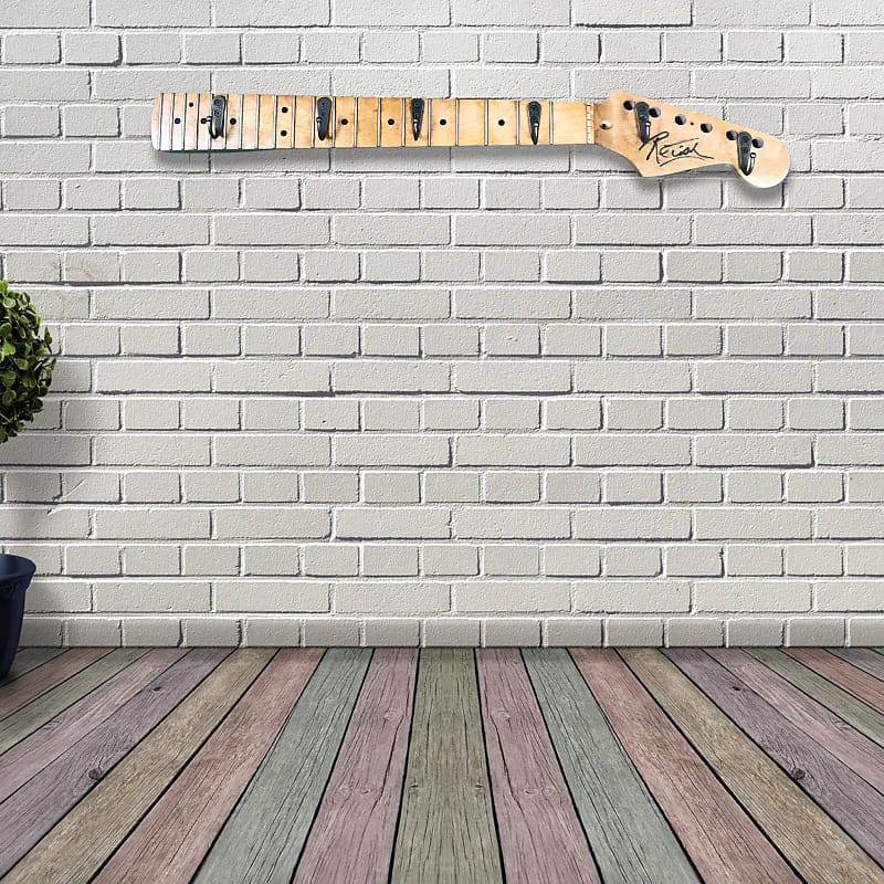 Guitar instrument cable rack (maple neck) | Reverb