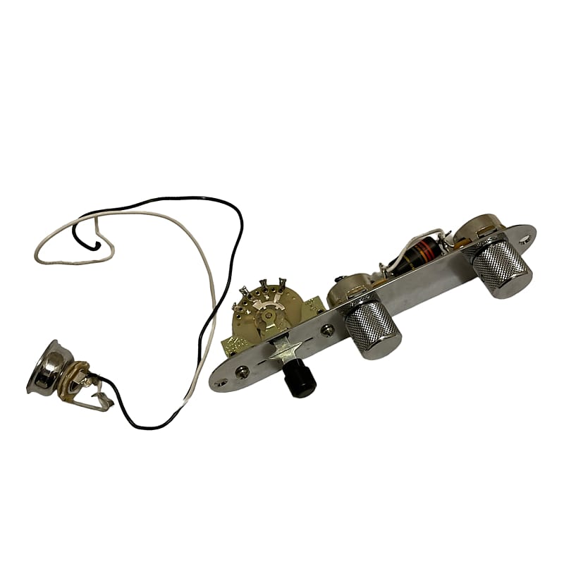 Fender Standard Telecaster LOADED CONTROL PLATE - Chrome | Reverb