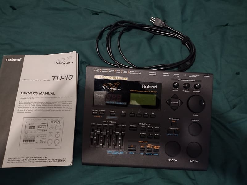 Roland TD-10 Late 90's - Dark Grey | Reverb