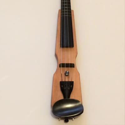 Violin. Electric travel fiddle, with frets. | Reverb