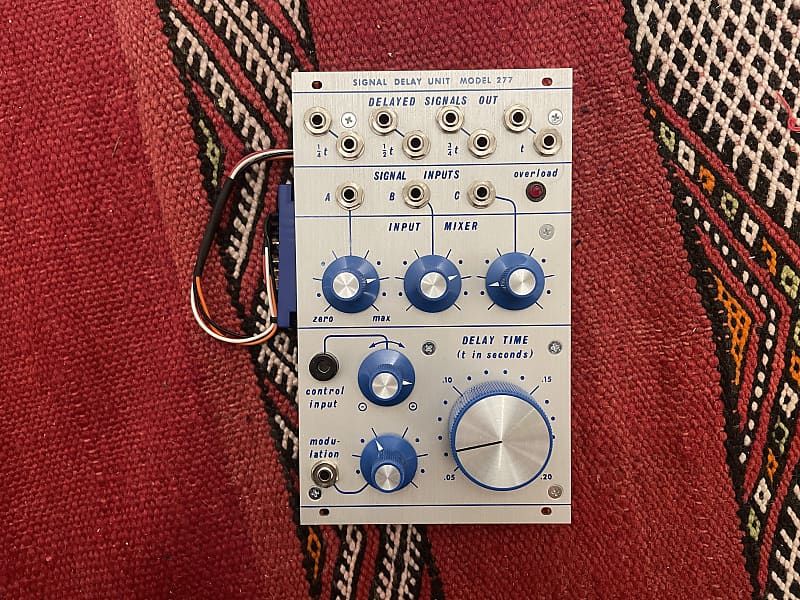 Buchla Roman Model 277r Clone Audio Delay - Silver | Reverb UK