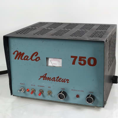 Maco 750 Linear Tube Amplifier Radio | Reverb