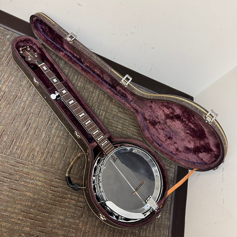 Alvarez Banjo 1970s with OHSC | Reverb