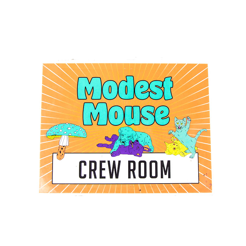 Modest Mouse Tour Sign Laminate Owned By Modest Mouse | Reverb