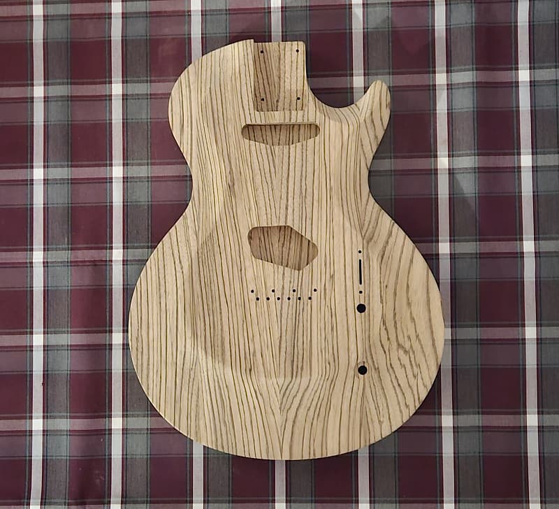 Woodtech Routing - Zebrawood - Full Carve - Les Paul/Tele - | Reverb